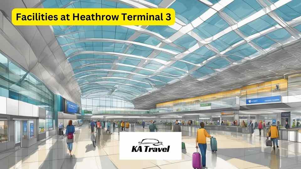 Facilities at Heathrow Terminal 3 - KA Travel Airport Transfers